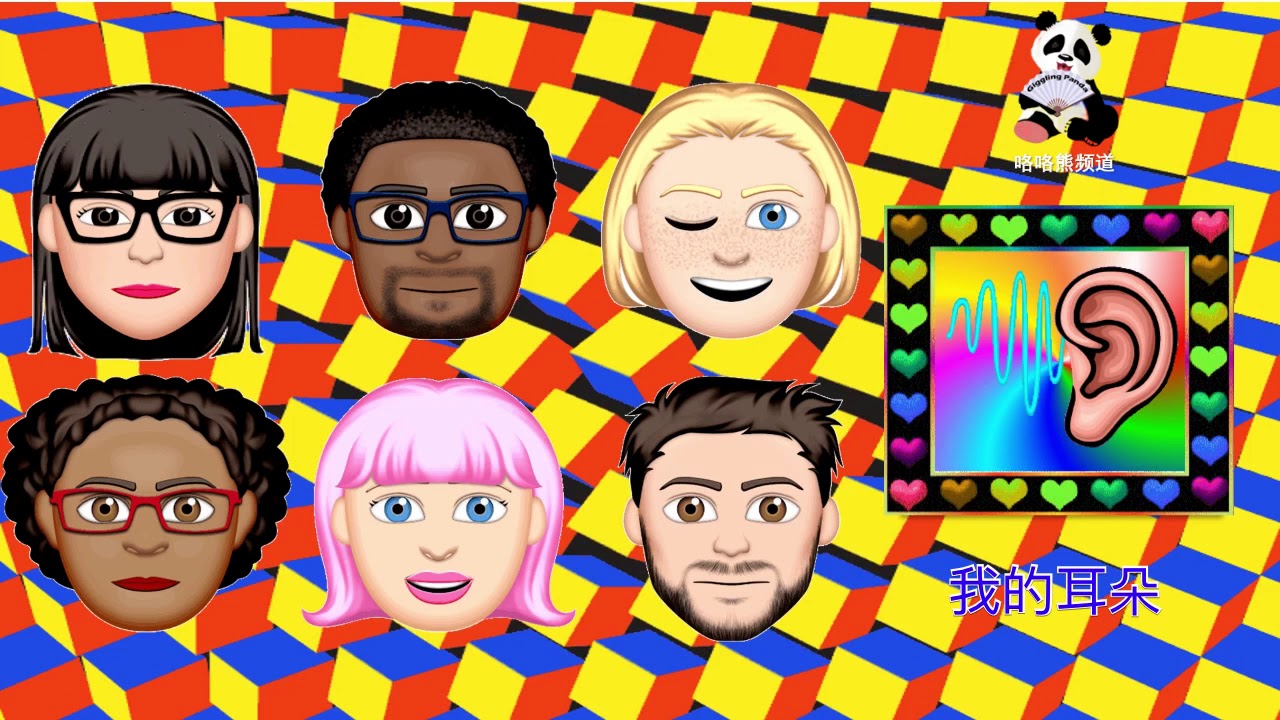 我的脸蛋, My Face, Chinese Children Rhymes - YouTube