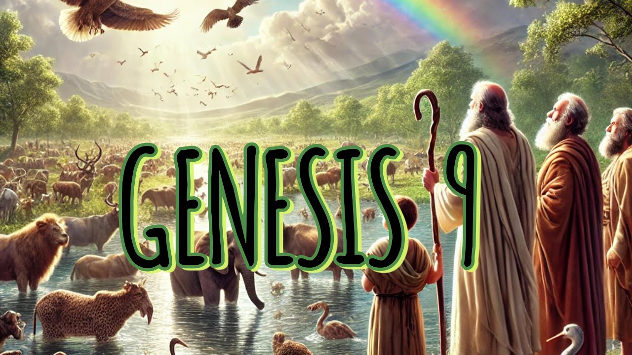 Genesis Chapter 9 #New International Version(NIV)#Animation bible, # ...