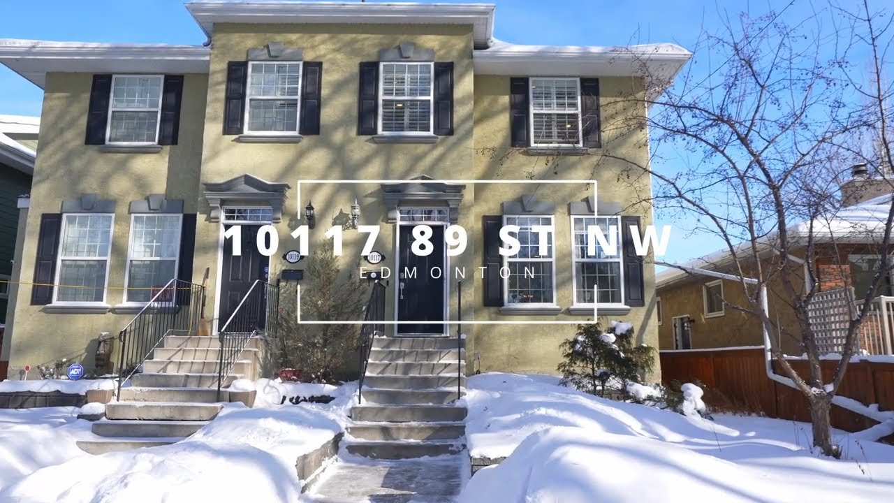 Stunning Duplex in Riverdale, Edmonton! - YouTube