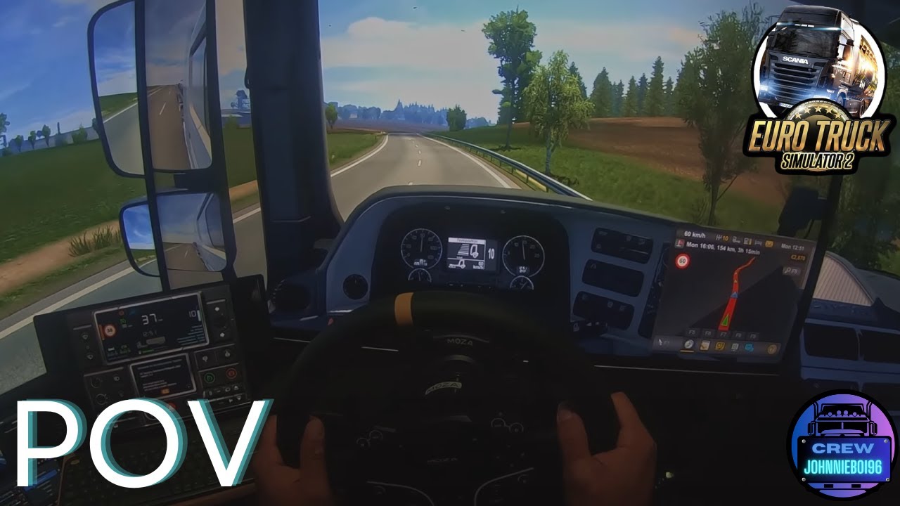 Delivery - First Time Playing (ETS 2 POV Triple Screen Gameplay) - YouTube