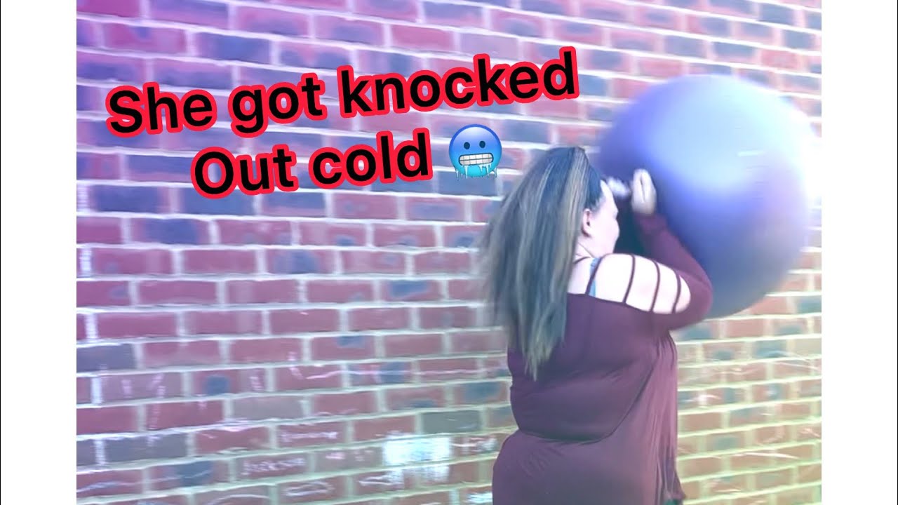 Face full of balls - YouTube