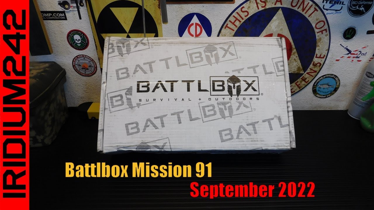 Battlbox Mission 91 - September 2022 - YouTube