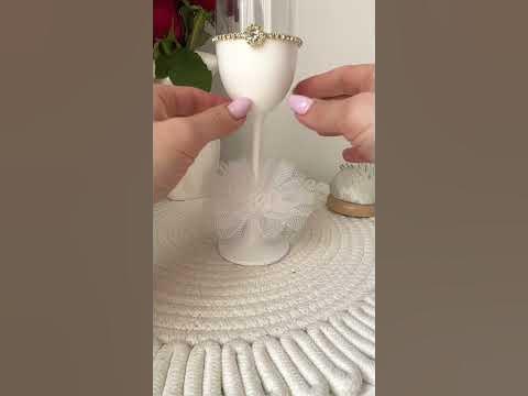 Бокалы жених и невеста #weddingaccessories #свадебныйдекор # ...