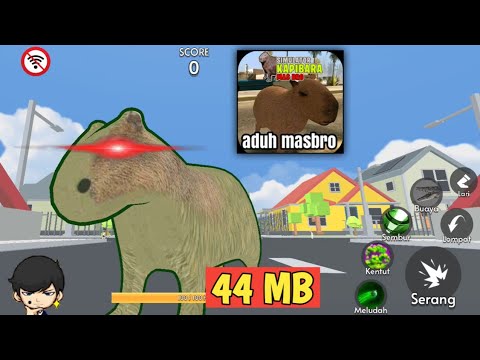Game Masbro Nih - Simulator Kapibara Mas Bro Android - YouTube