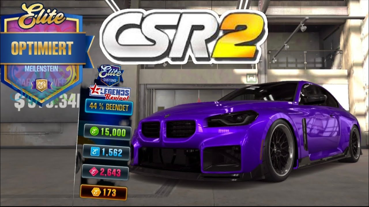 CSR 2 2023 M2 Coupé Race 1-60 / How much Elite Tokens you need?! - YouTube