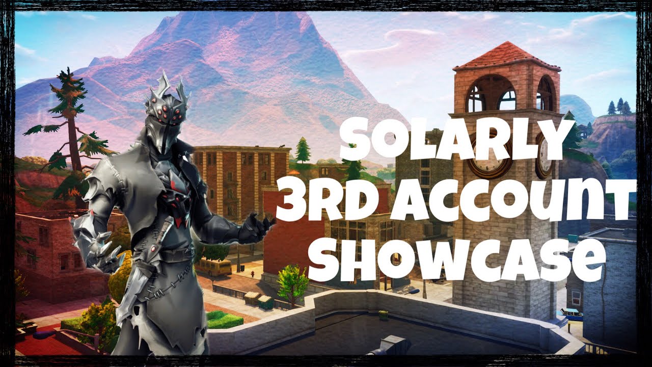Fortnite - 3rd Account Locker Showcase ~ Description - YouTube