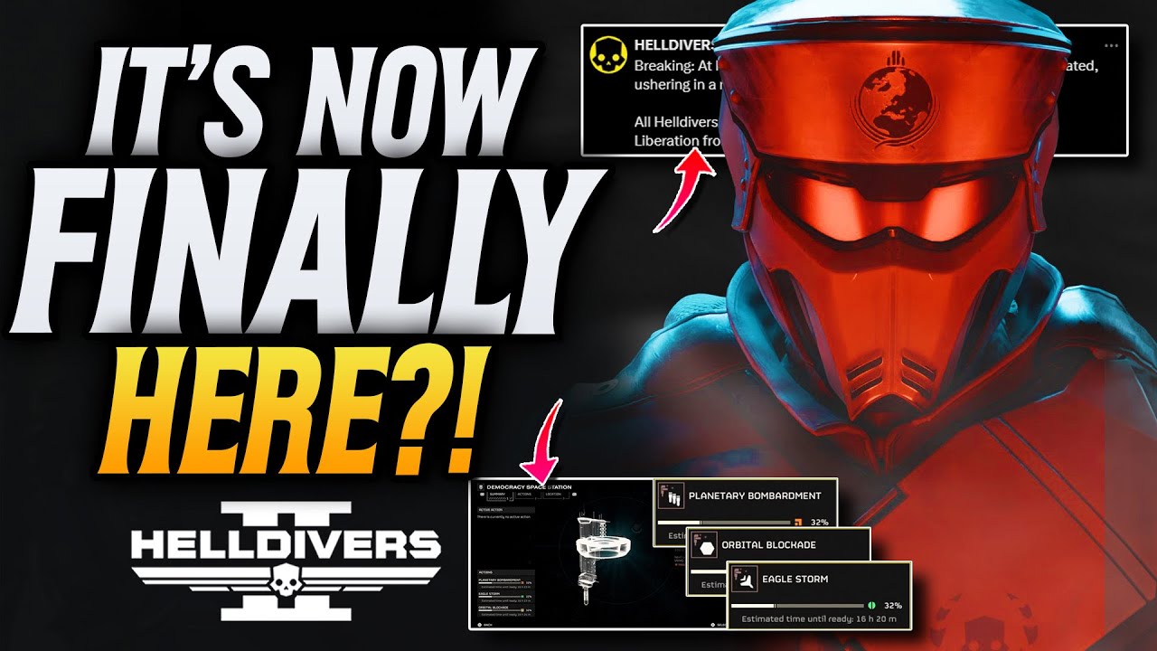 Helldivers 2 It Is Finally Here! DSS Is Now Operational! - YouTube
