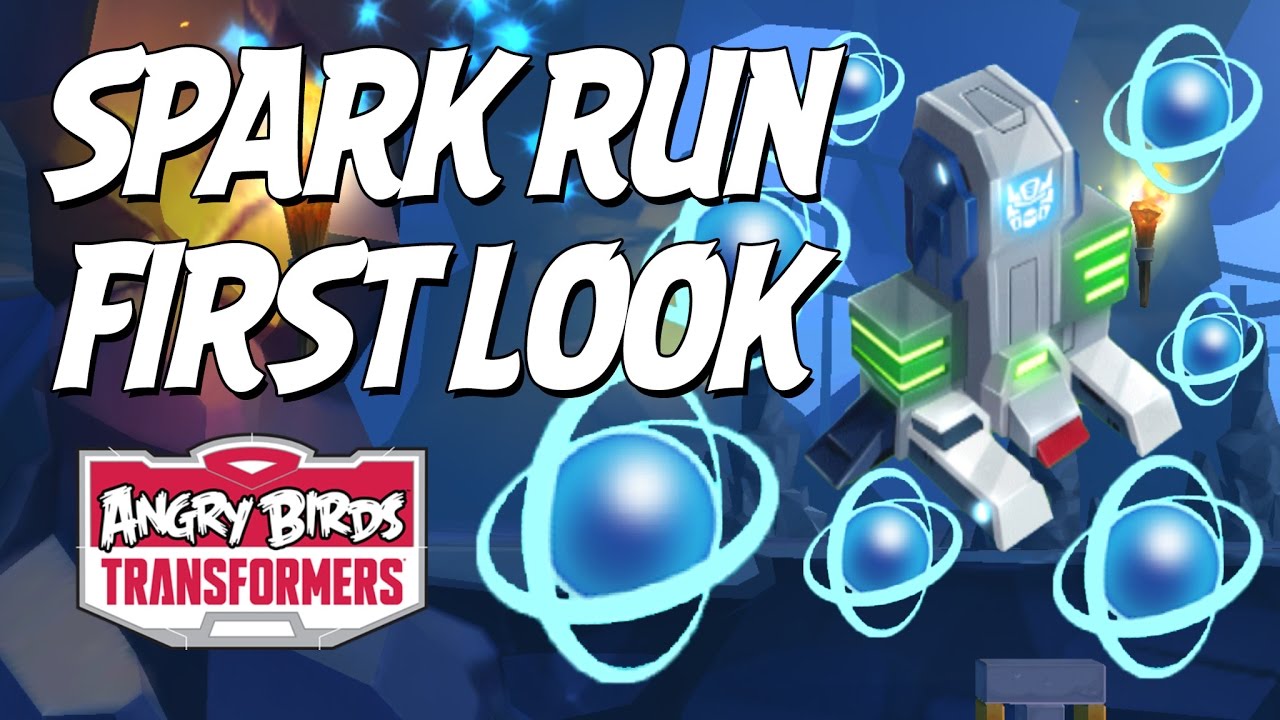 NEW GAME MODE! Angry Birds Transformers Spark Run First Look - iOS ...