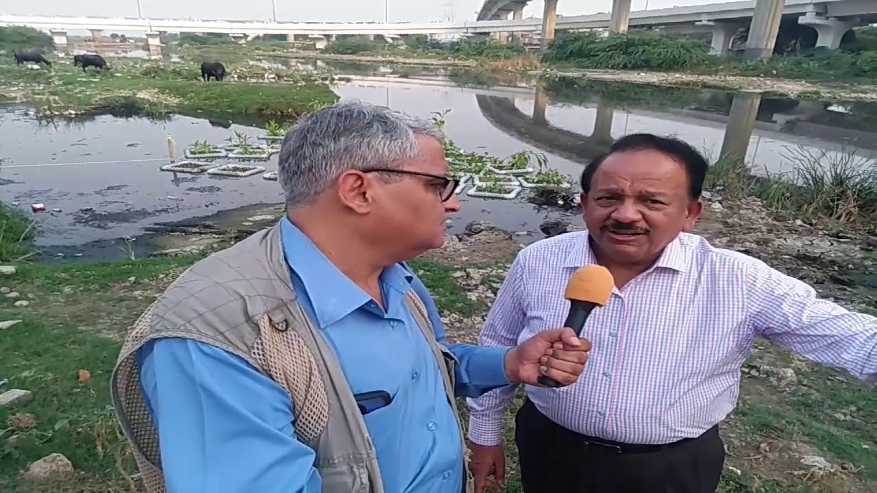Interview of Dr Harsh Vardhan by Mr. Pallava Bagla, Sr. Photojournalist ...