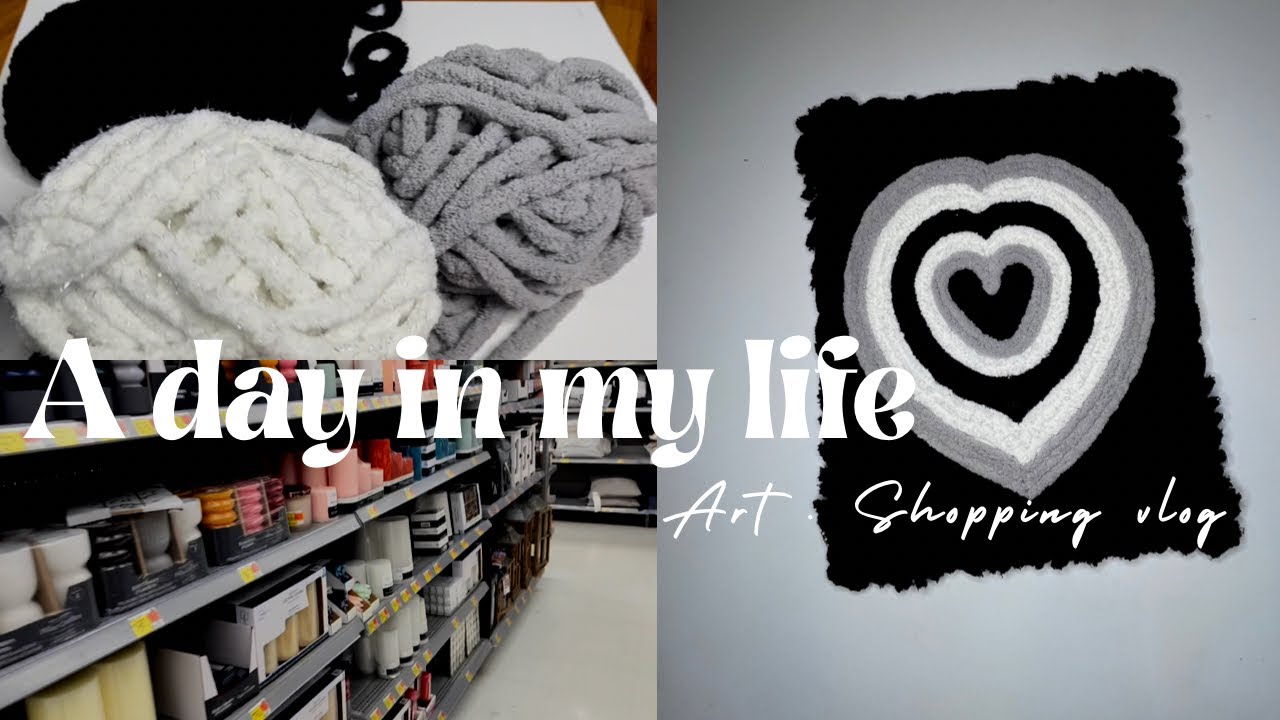 YARN PAINTING | YARN ART | DIY | How to make yarn painting 🧶 Collective ...