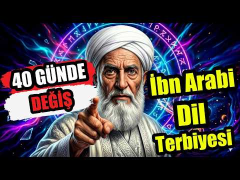 Dil Terbiyesi ile Kaderi Değiştirmek | İbn Arabi’nin 40 Günlük Formülü | İbn Arabi Felsefesi