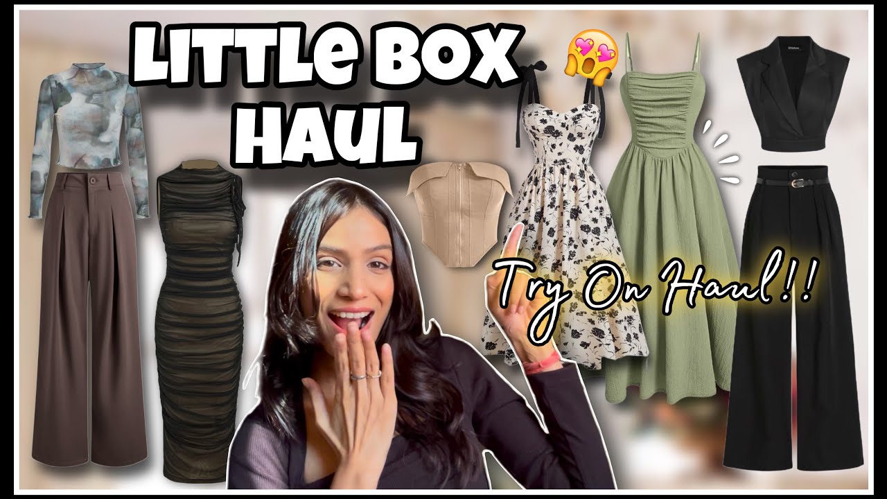 *Little box* Clothing Try On Haul l Honest Review, Cute Dresses & Co ...