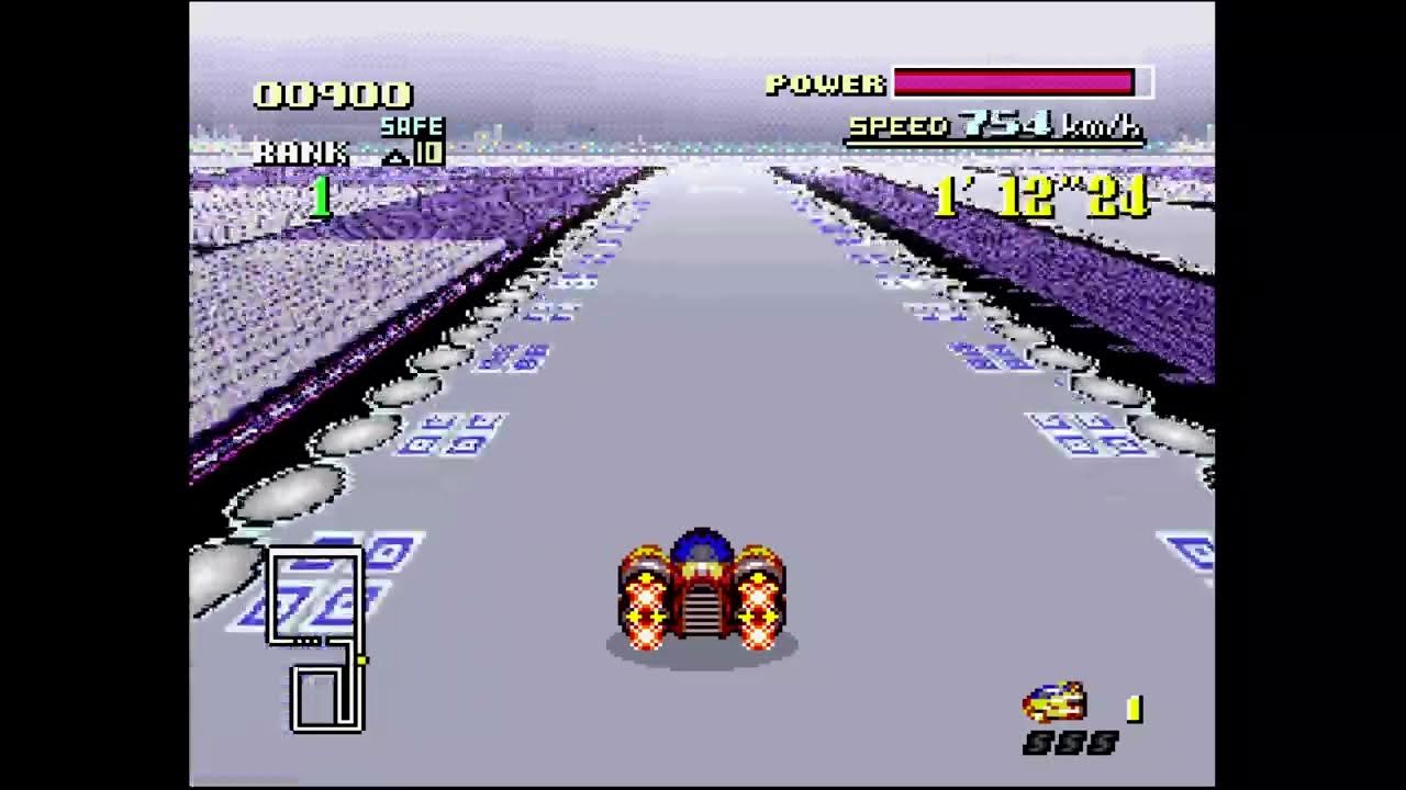 F-Zero: Nebula Highway - White Land 2 [Luna Bomber] (3'14"30) - YouTube