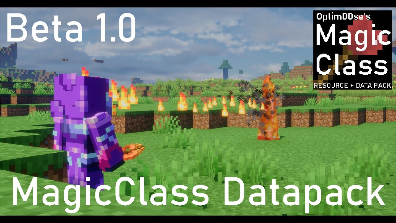 [Datapack] MagicClass Beta 1.0 Showcase - YouTube