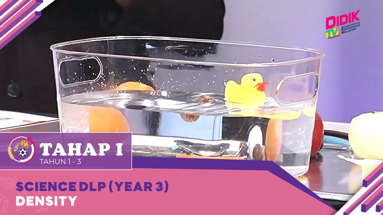 Tahap I (2022) | Science DLP (Year 3): Density - YouTube