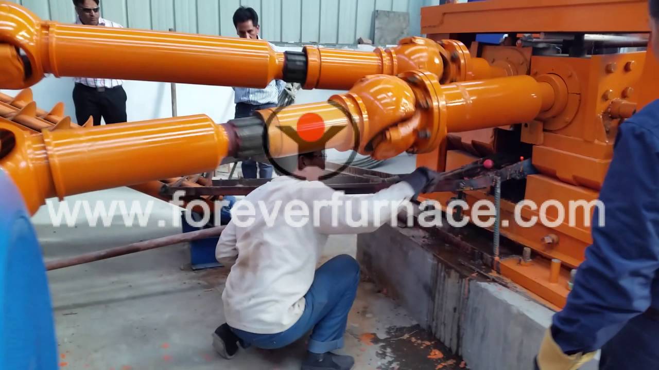 Steel ball roll forging equipment - YouTube