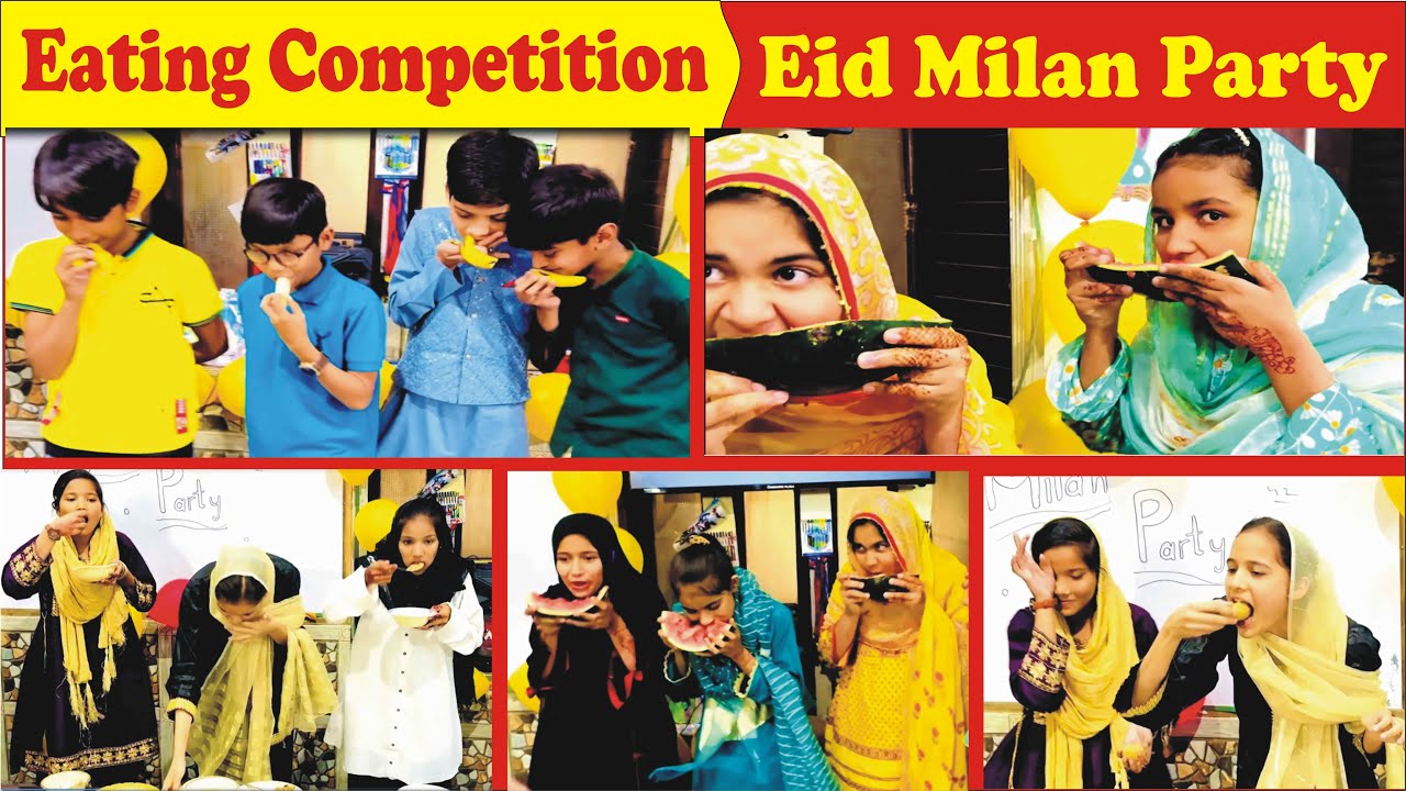 Eid Milan Party I School Eid Show I Eating Competition I International ...