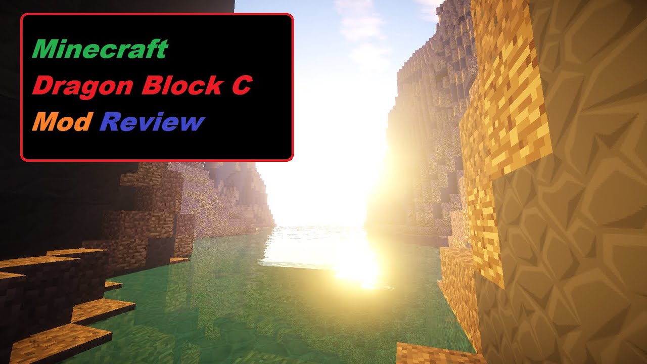 Minecraft Dragon Block C Mod Review - YouTube