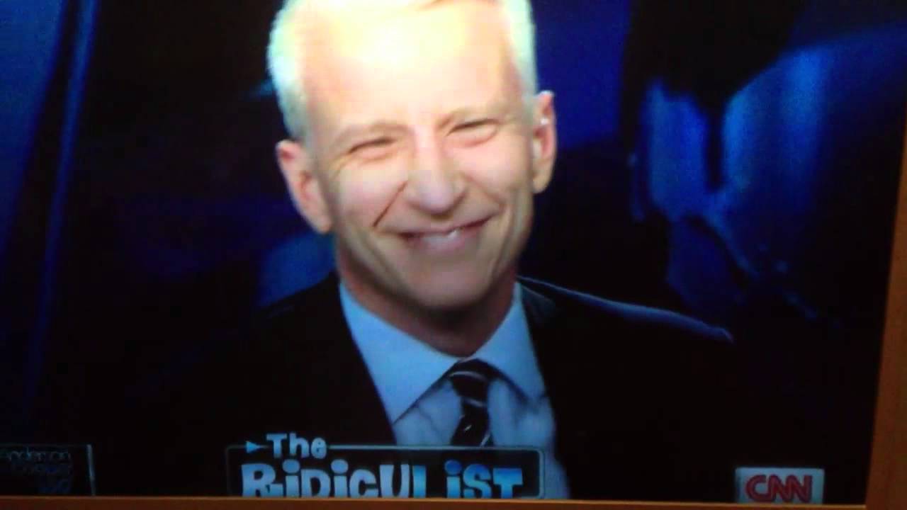 Anderson Cooper laughing hysterically- Dyngus Day celebrati - YouTube