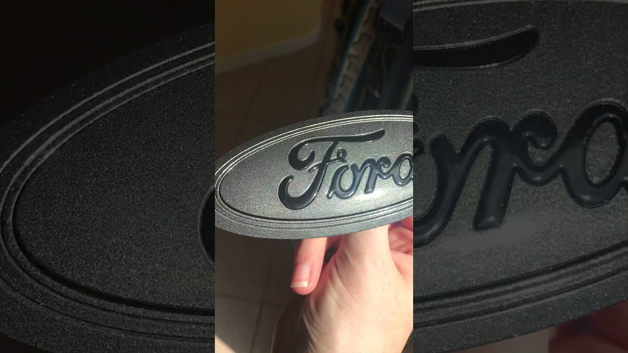 Ford Custom Painted Badge - YouTube