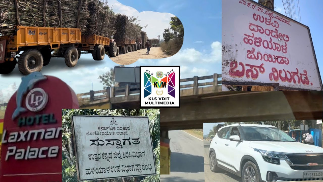 Dharwad to Haliyal KLS VDIT | HD Journey Video - YouTube