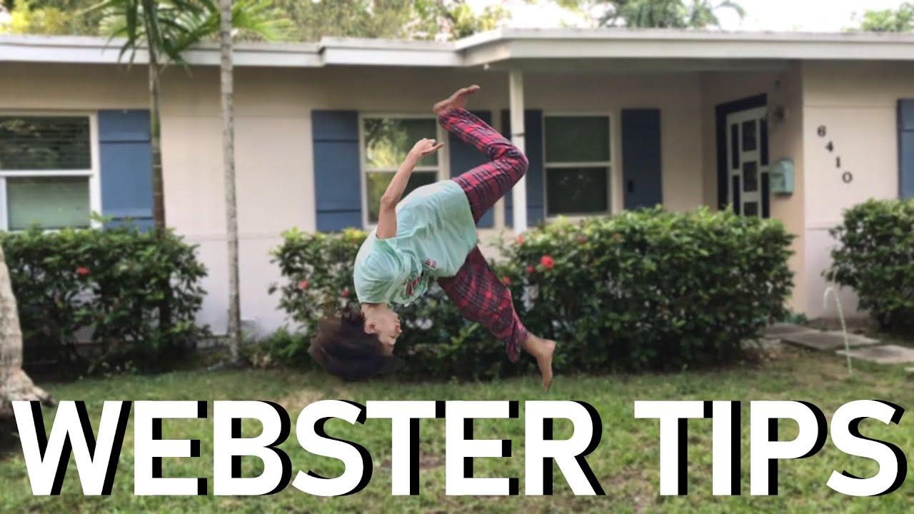 How to land your webster, EASY flip tutorial! - YouTube