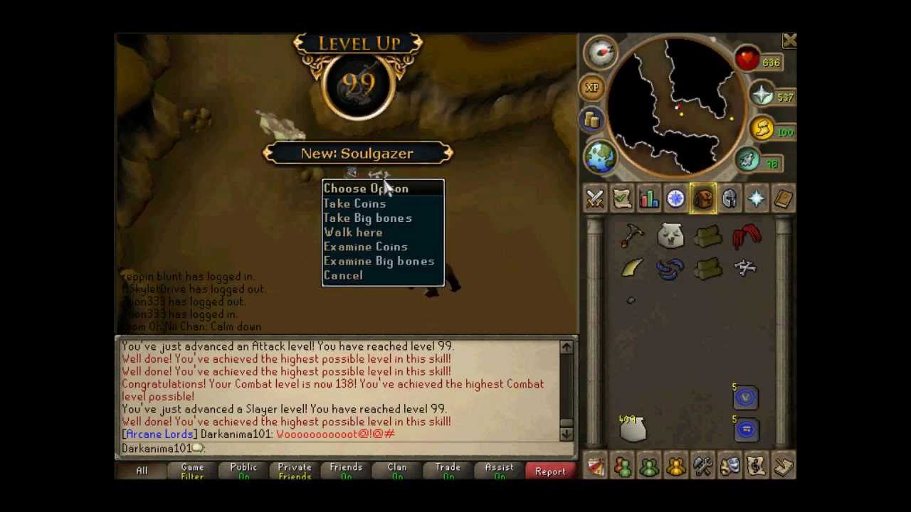 (Runescape) 10 99s in a row + 80-99 Slayer Loot pc - YouTube