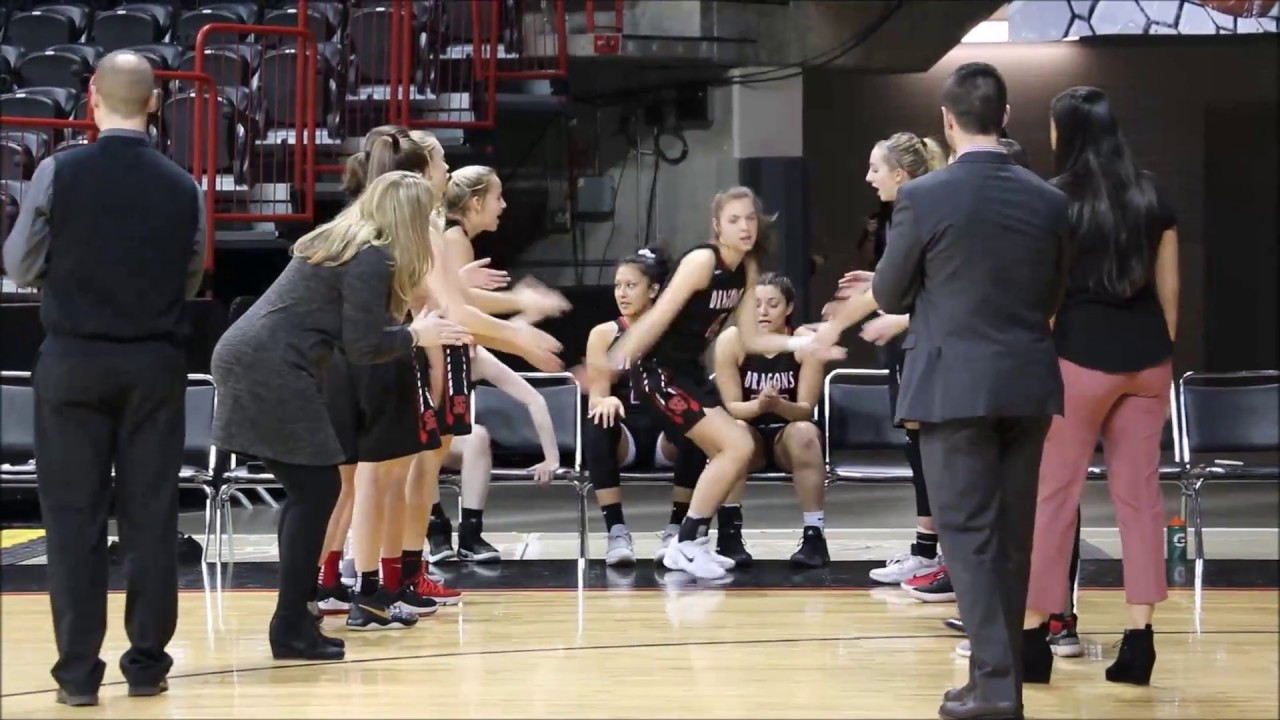 SGS Girls Basketball State 2B Introductions - YouTube