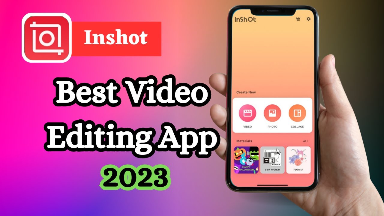 InShot Video Editing Tutorial (Best Video Editing app 2023) - YouTube