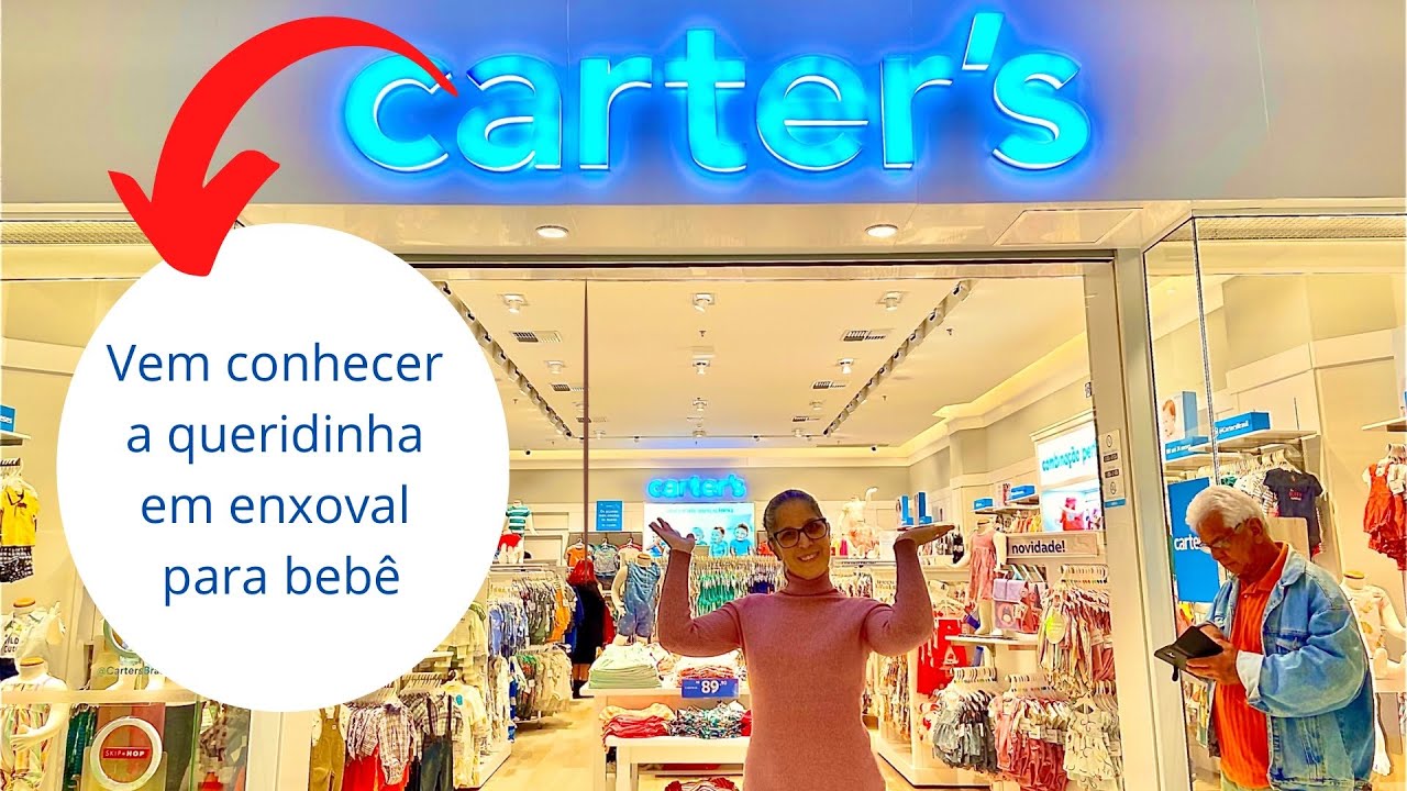 Tour pela loja Carter’s a queridinha em enxoval de bebê - YouTube