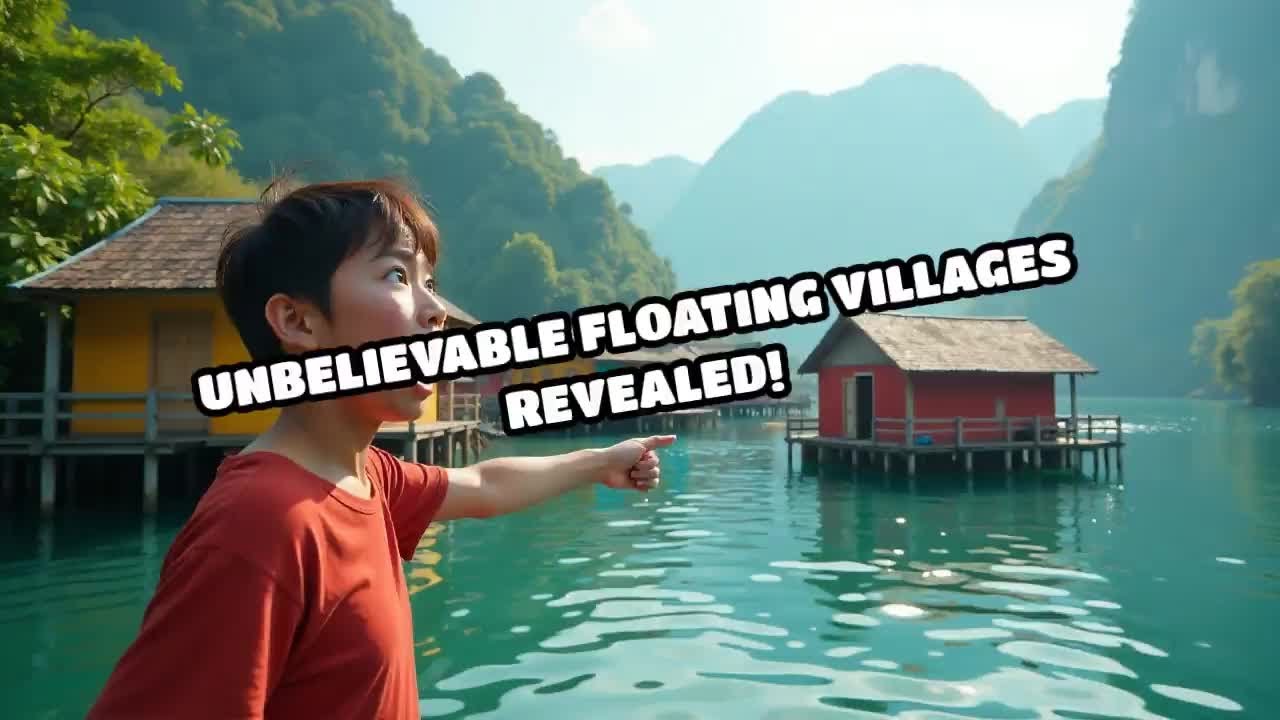 Unbelievable Floating Villages Revealed! - YouTube