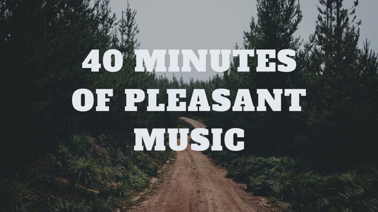 Pleasant music with a forest in the background for relaxation - YouTube