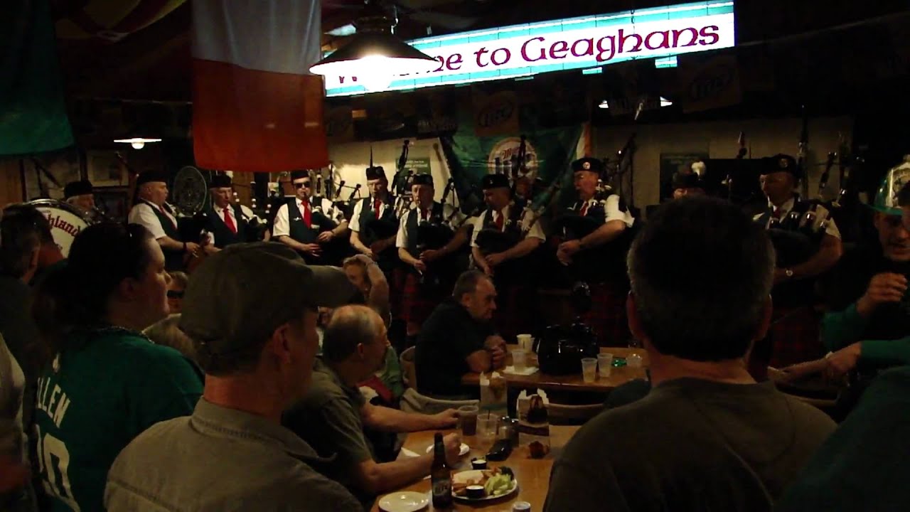 Anah Highlanders Road to Passchendael & Dawning of the Day, St Patty's ...