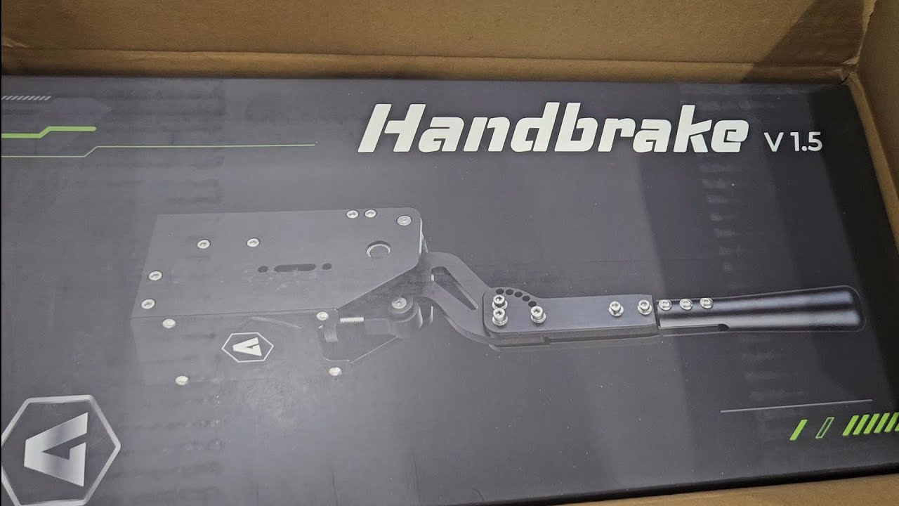 The VNM handbrake V1.5 quick unboxing ( upgrading from fanatec club ...