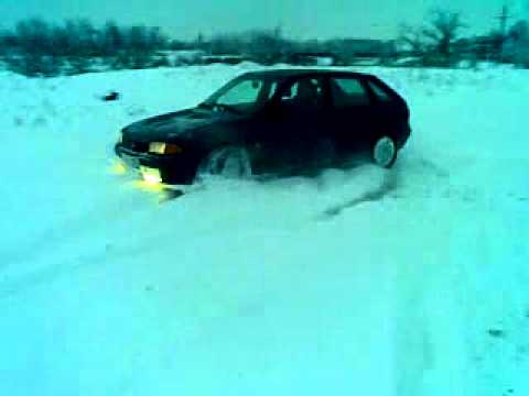 opel astra snow drift