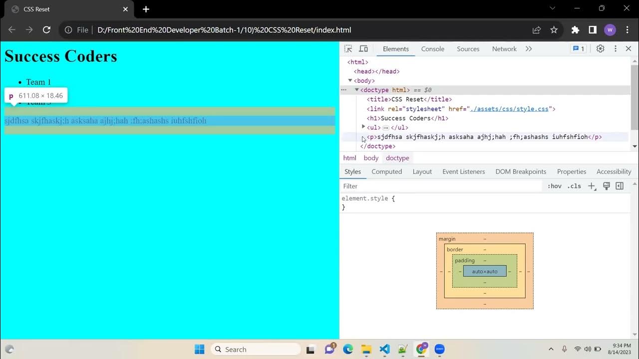 HTML Inline & Block Level Element - YouTube