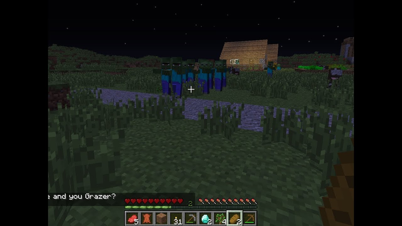 Minecraft - Hardcore SMP - Zombie Swarm ! Episode 1 - YouTube