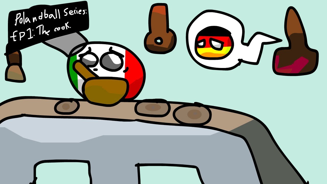 Polandball Episode 1:Countryball the cooking show pararody. - YouTube