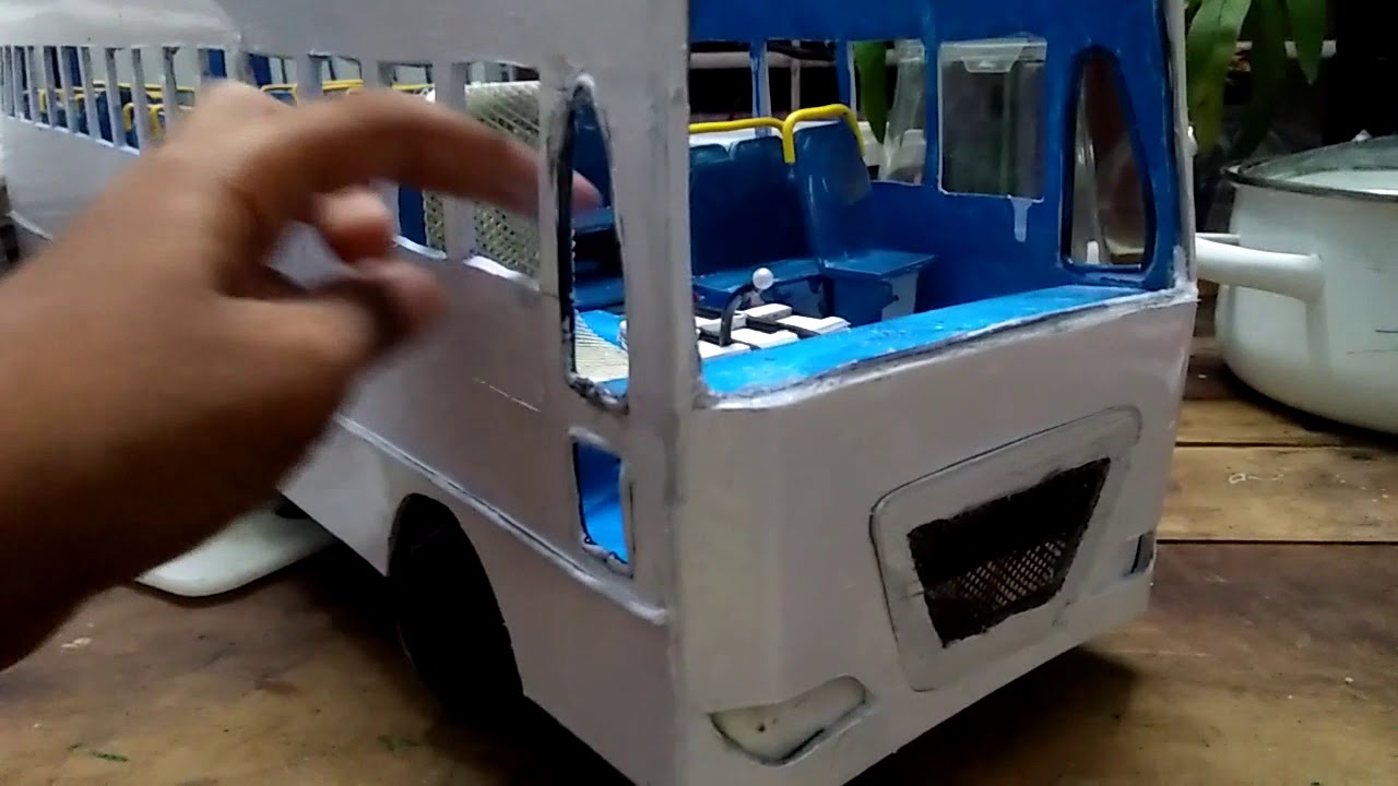 Miniature Bus Making (KSRTC) - YouTube
