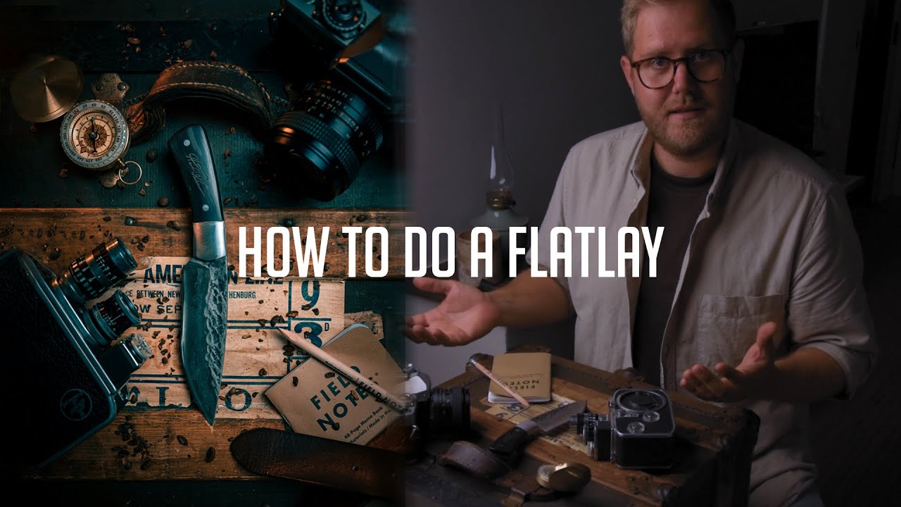 How to do a flatlay - YouTube