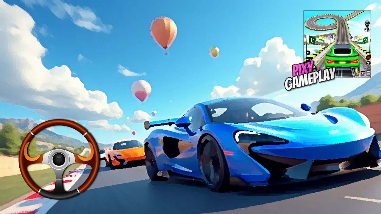 Extreme Stunt Driver: Ramp Mania || Ramp Car Stunts - Car Games ...