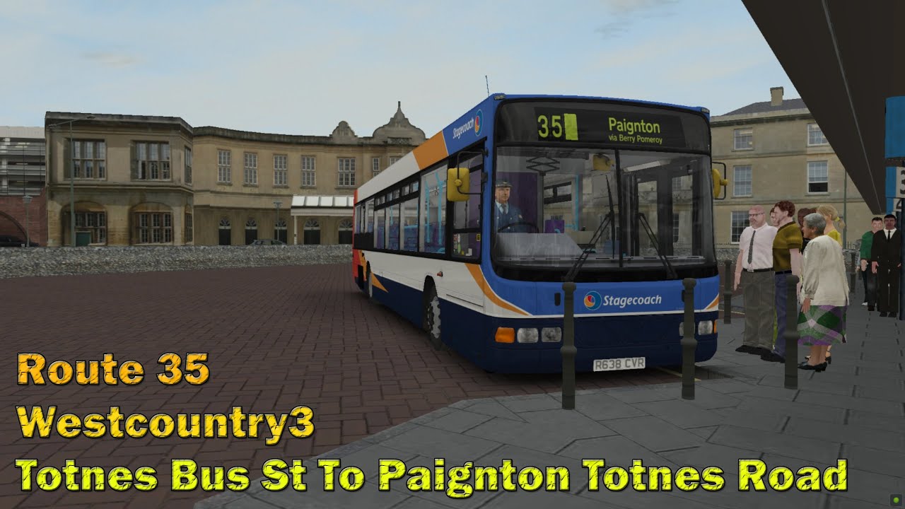 Omsi 2 Westcountry3 - 35 Totnes Bus Station To Paignton Totnes Road ...