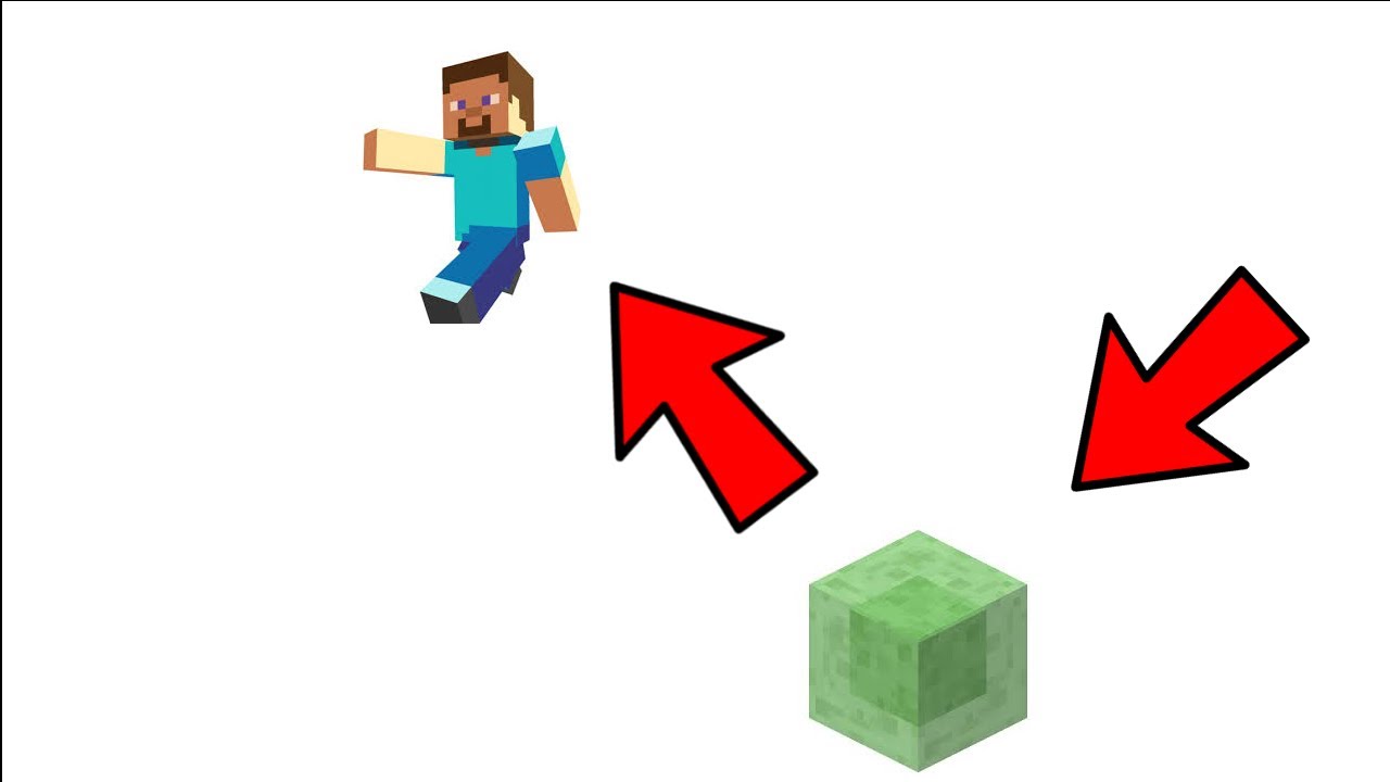 How to build a Minecraft trampoline - YouTube