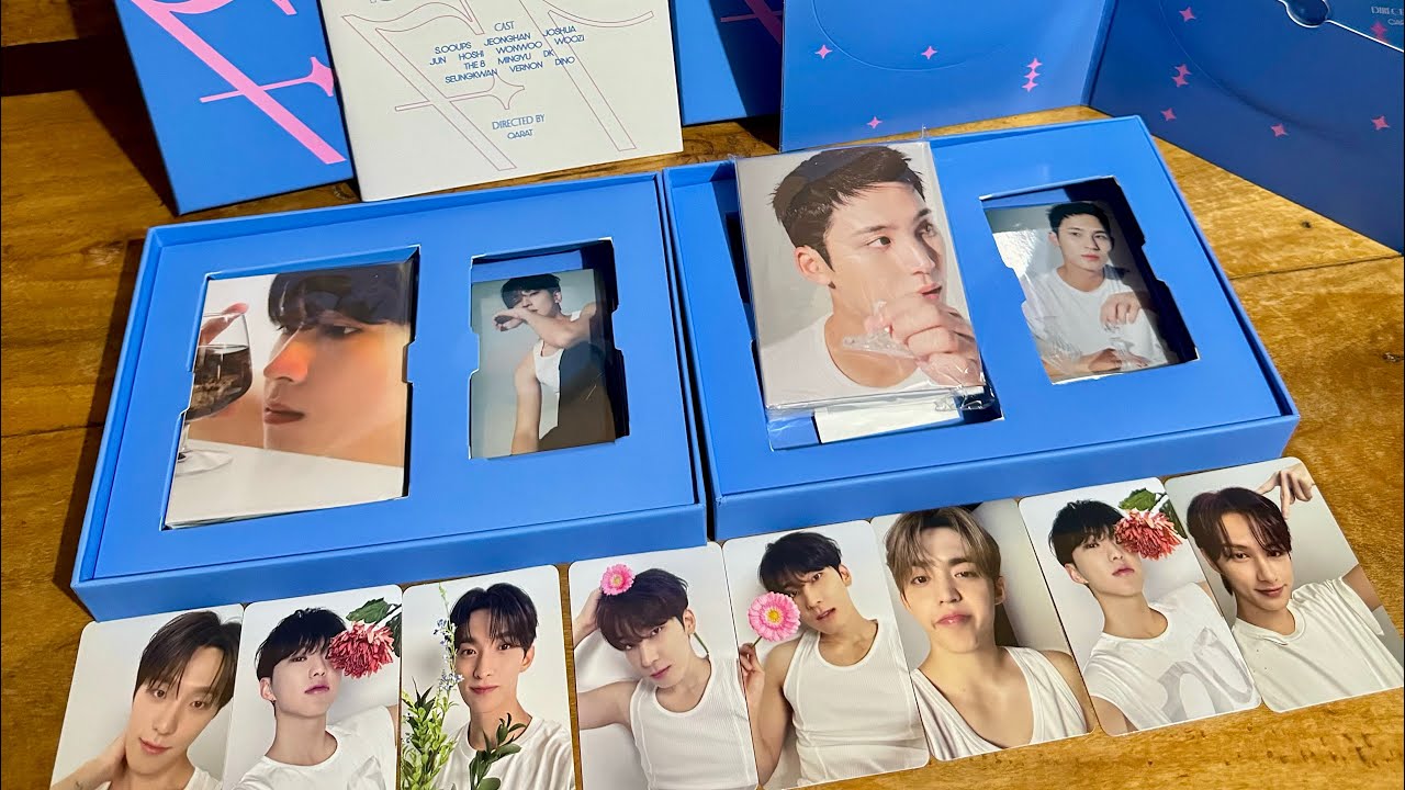 SVT 17 is Right Here (Dear ver.) album UNBOXING - YouTube