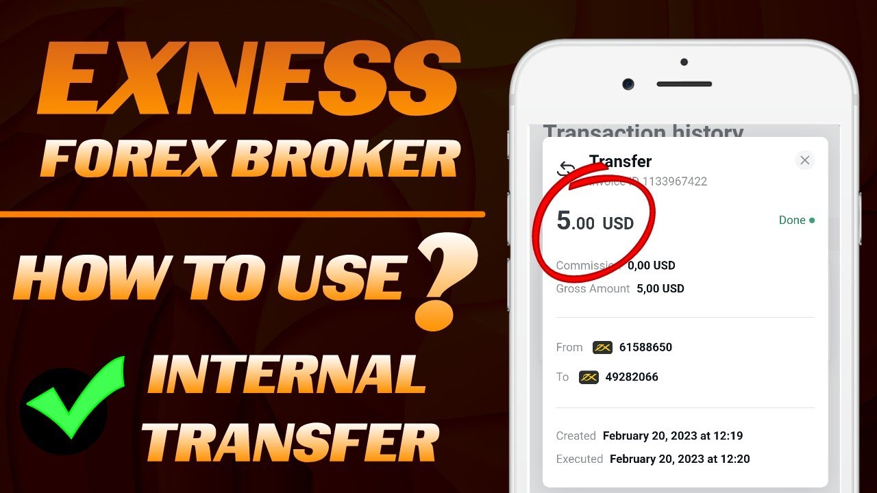 How To Open Exness Real Account || How To Use Internal Transfer Payment ...