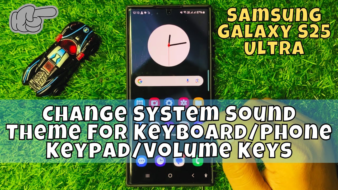 How to Change System Sound Theme For Keyboard/Phone Keypad/Volume Keys ...