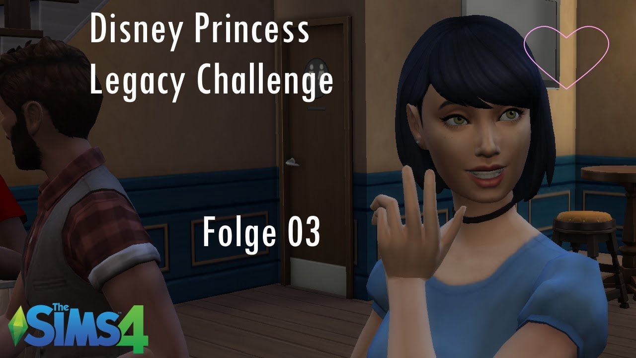 Disney Princess Legacy Challenge | Folge 03 - Erstes Date | Sims 4 ...