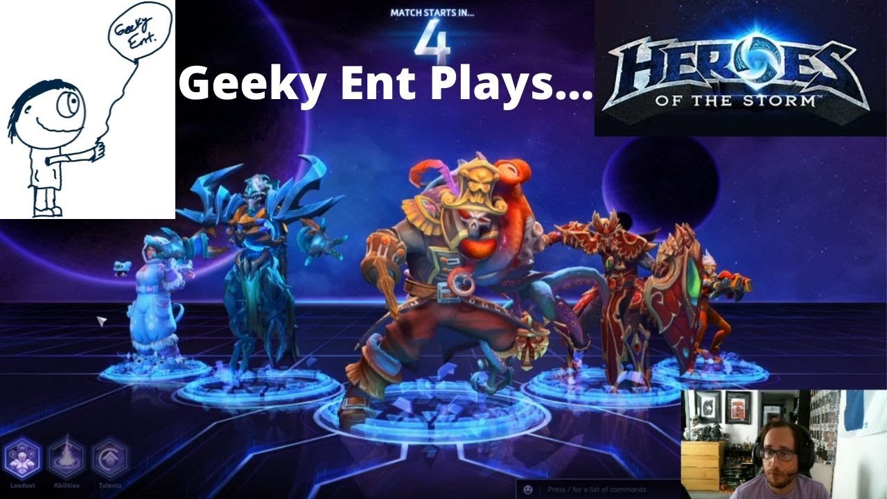 Geeky Ent Plays Blizzard Heroes of the Storm - Lets Play a MOBA type ...