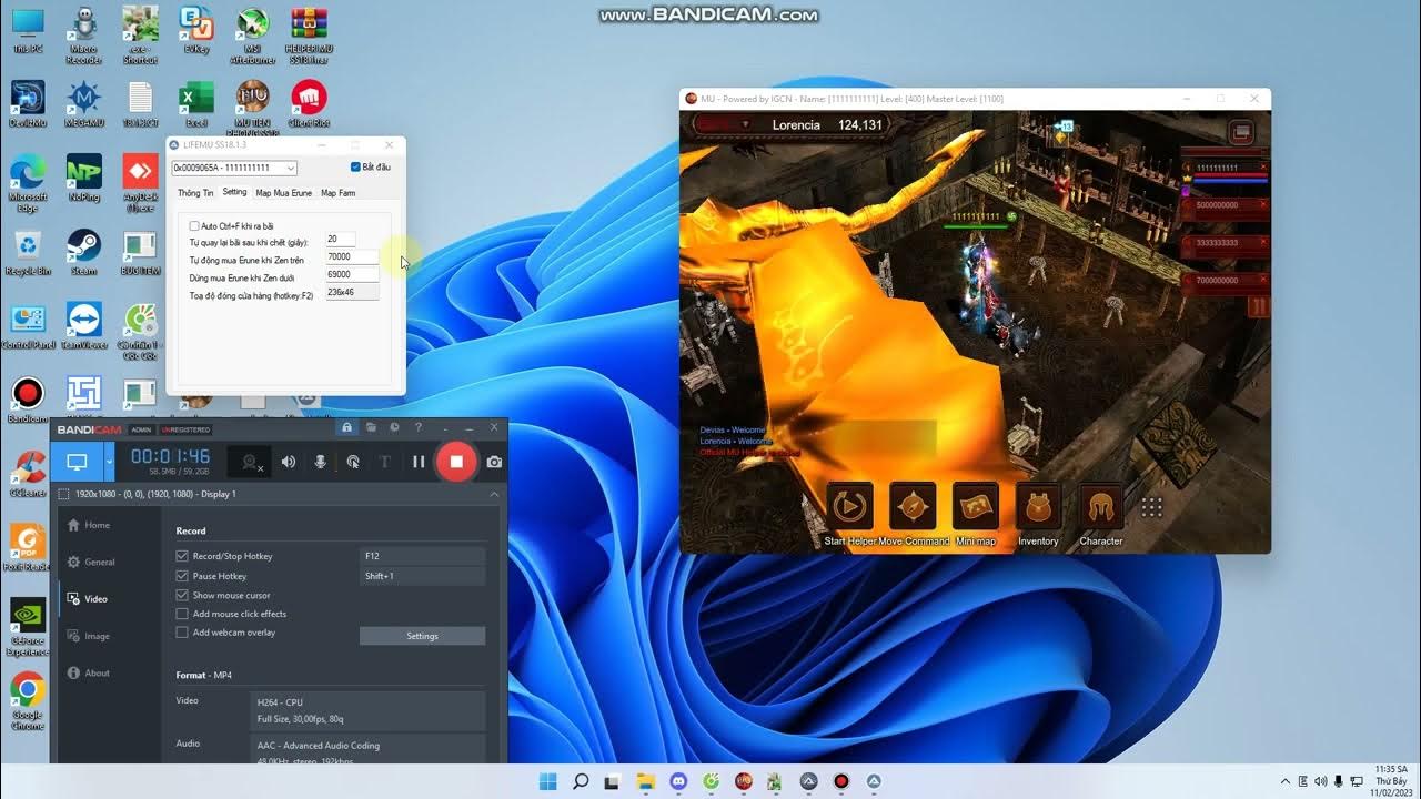 Demo Auto Train LifeMU Ss18.1.3 tự Mua Erune khi đủ Zen. - YouTube