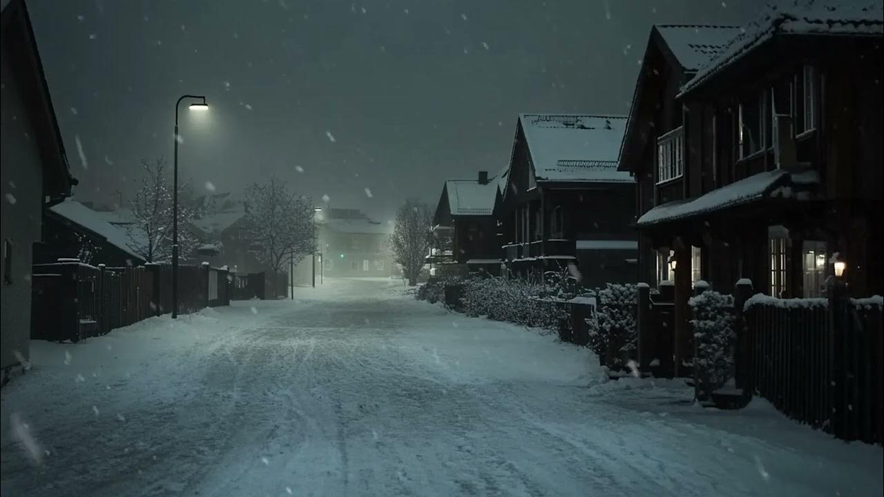 Blizzard Tranquility | Calm Snowstorm Sounds for Sleep and Relaxation - YouTube